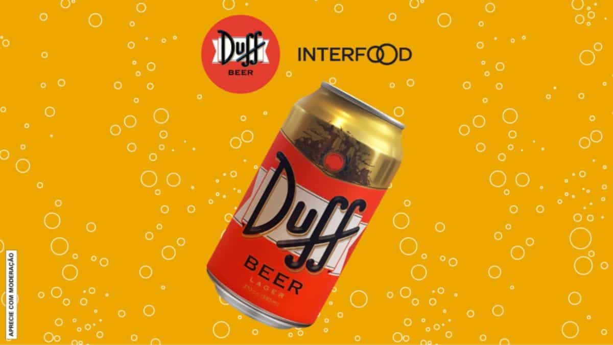 Duff Beer chega ao Brasil com distribuição da Interfood
